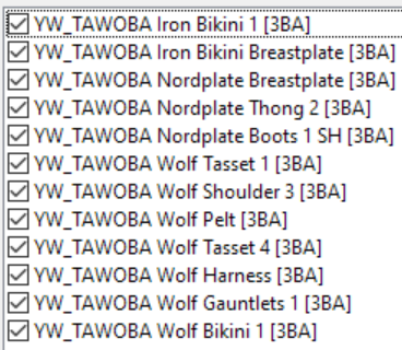 Buxom wench Yuriana TAWOBA 3BA Slider Sets - Downloads - Skyrim ...