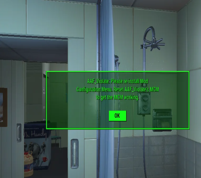 Please re-install Mod Configuration Menu - Fallout 4 Adult Mods - LoversLab