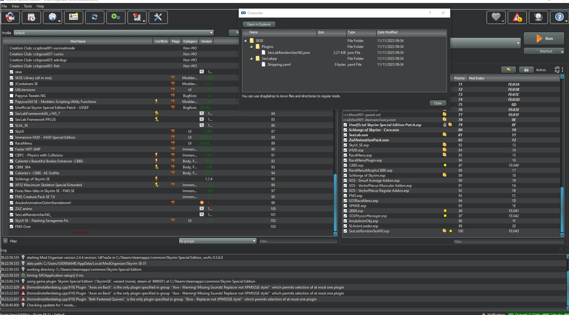 SexLab SE - Sex Animation Framework v1.66b - 01/18/2024 - Page 418 ...