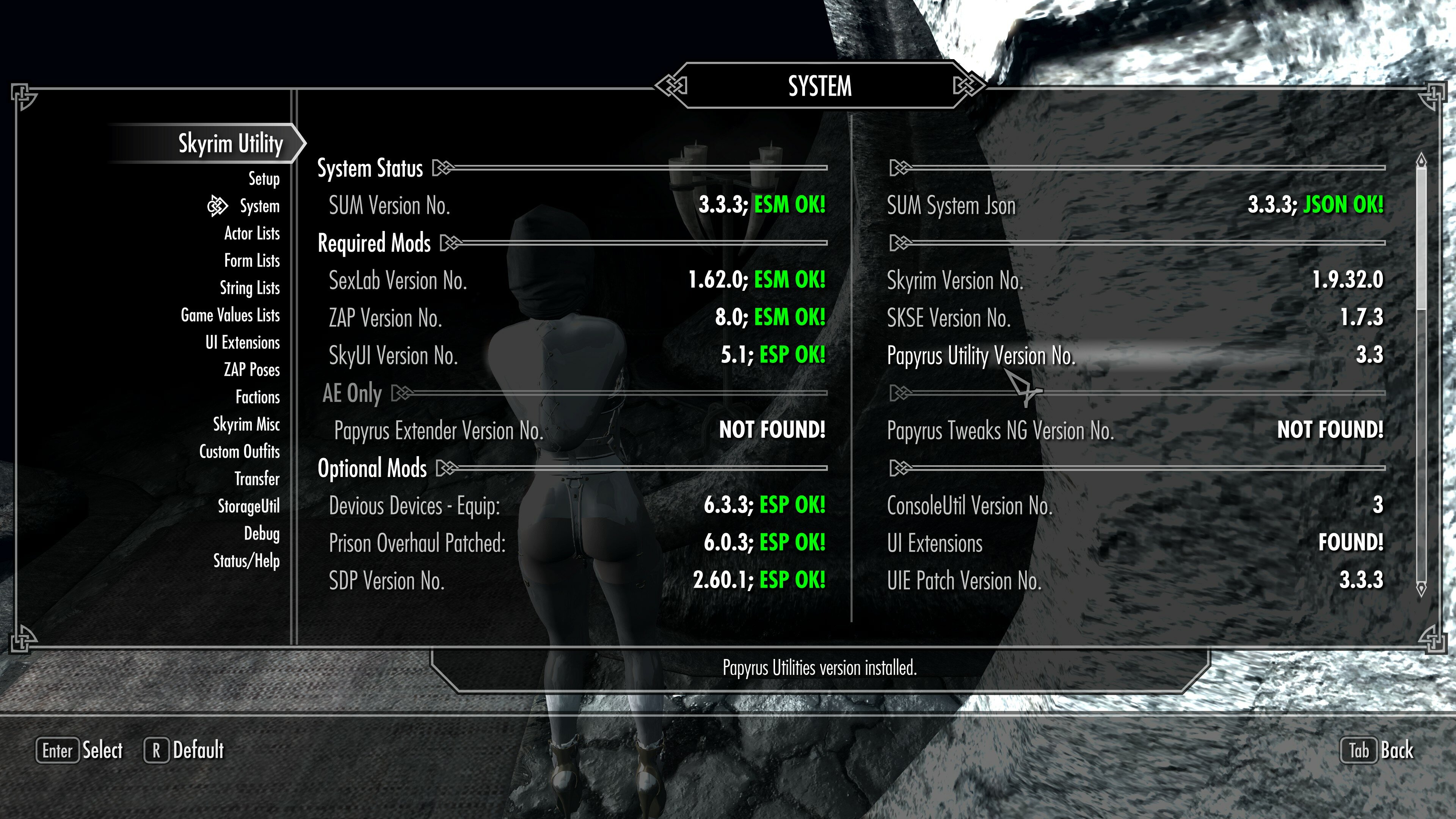 Skyrim Utility Mod (LE) - Page 27 - Downloads - Skyrim Adult & Sex Mods - LoversLab