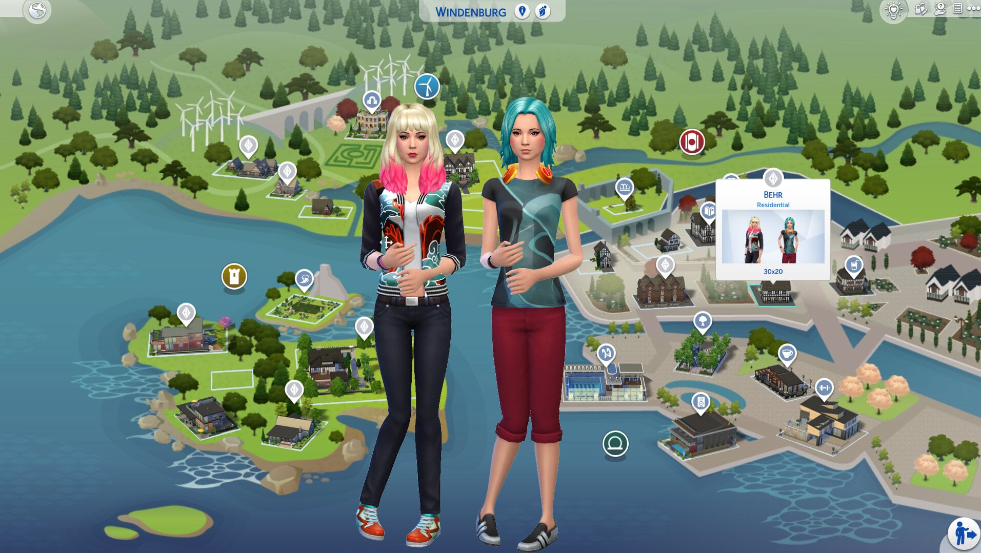 Base game family remake - The Behr family - The Sims 4 - Sims - LoversLab