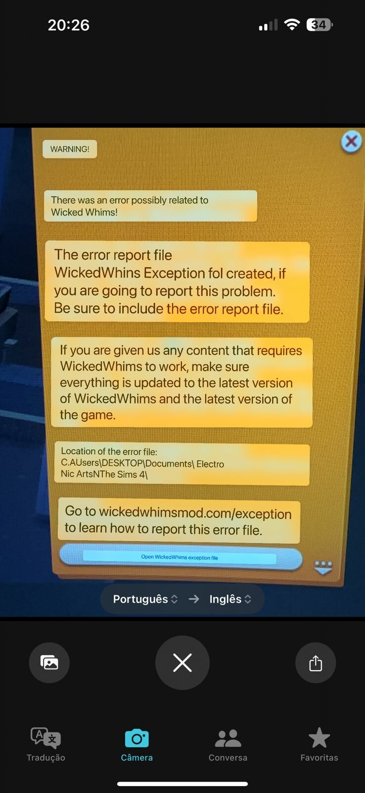 Also having a v178b exception error and unable to interact with other sims - Technical Support ...