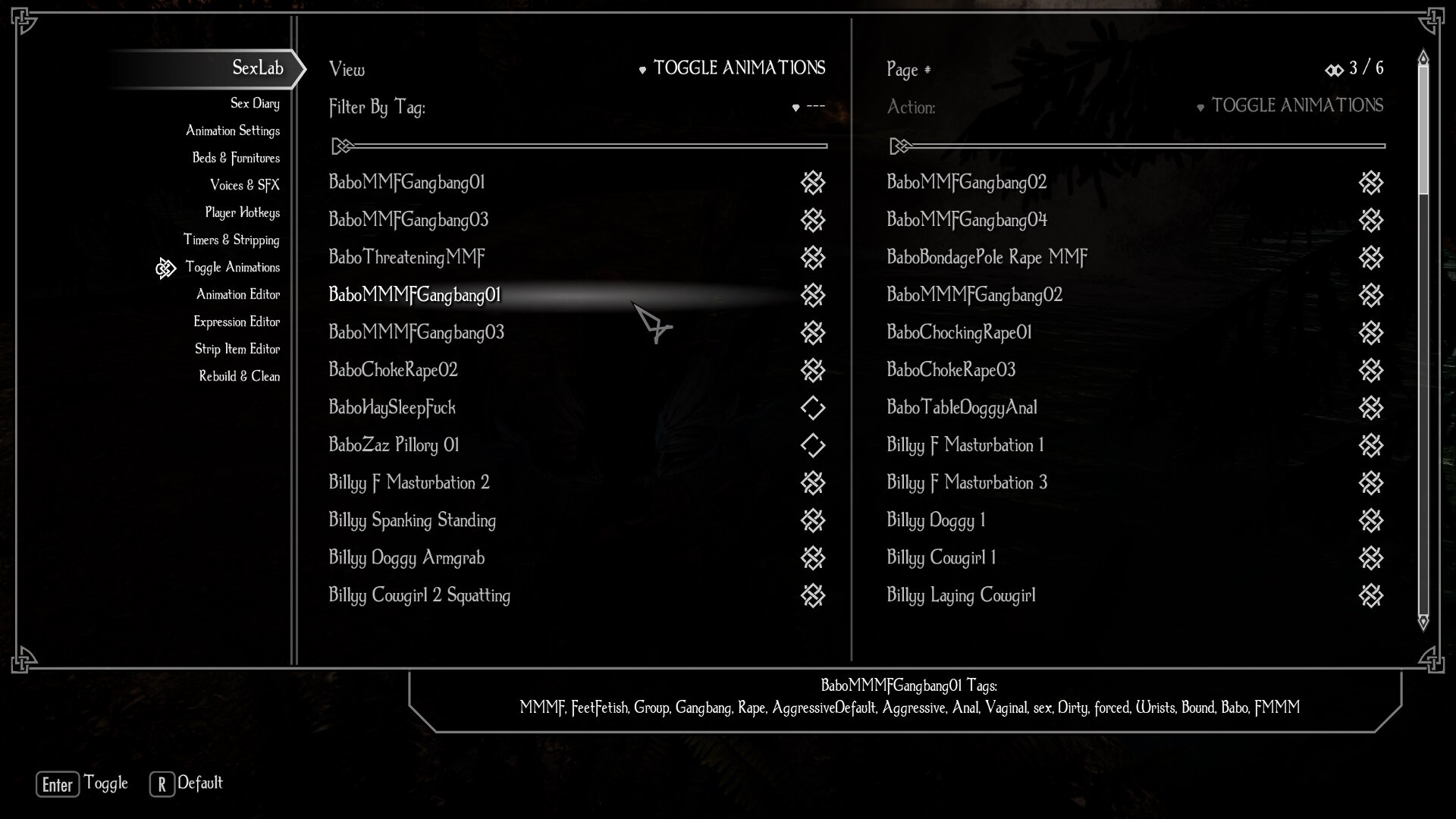 SL Defeat tags are inconsistent for group animations - Technical ...