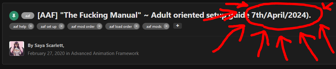 I need help with AAF, i have never installed mods before so i need a lot of help - Technical ...