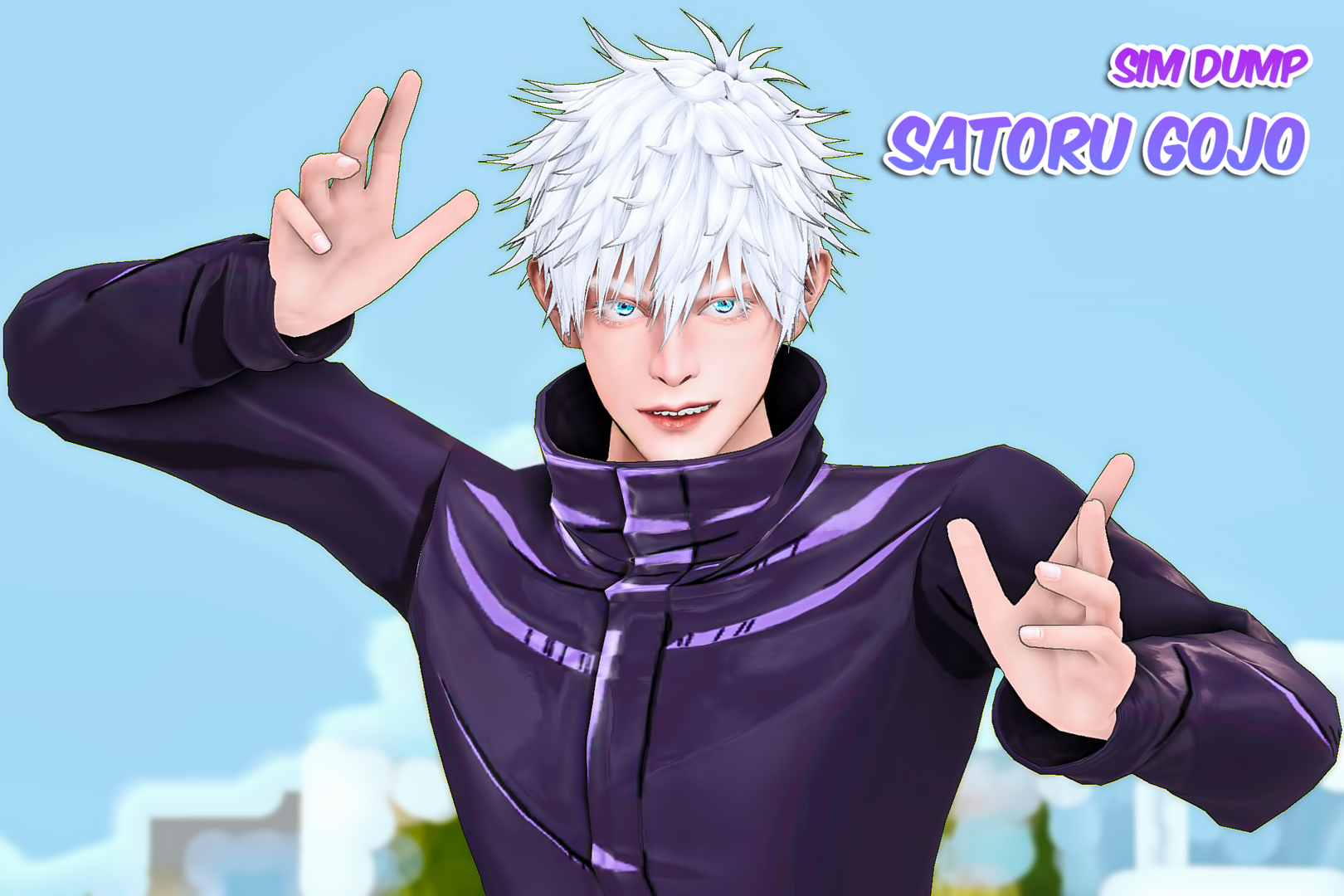 Satoru Gojo - Jujutsu Kaisen - The Sims 4 - Sims - LoversLab
