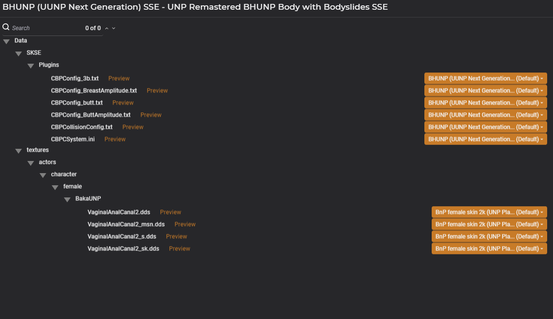 Skyrim SE BHUNP Leg(Thighs) Physics not working - Technical Support ...