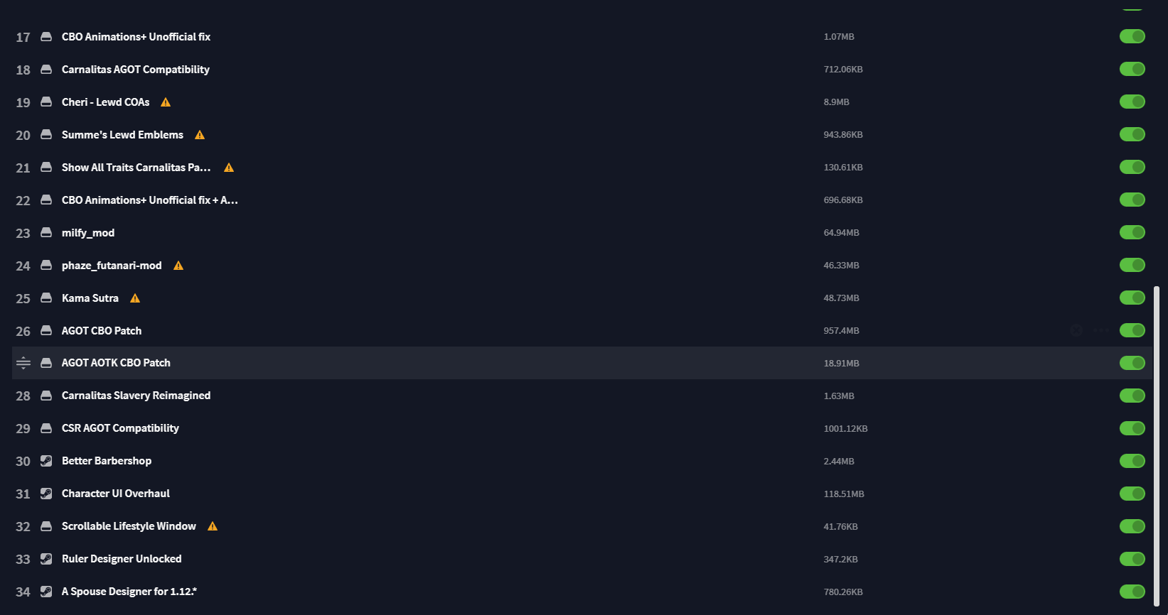 [mod] AGOT CBO Patch - Page 6 - Crusader Kings 3 - LoversLab