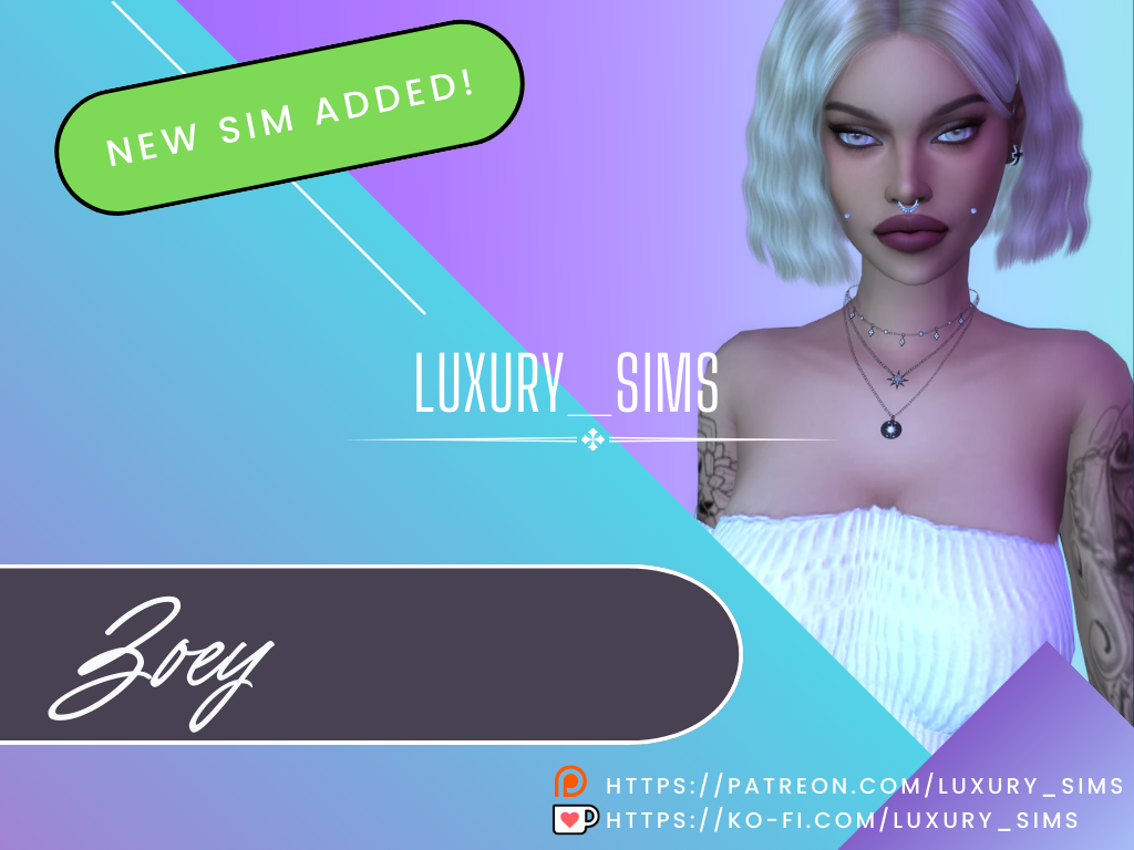 [Luxury_Sims] Free Sims Collection - Page 2 - Downloads - CAS Sims - LoversLab