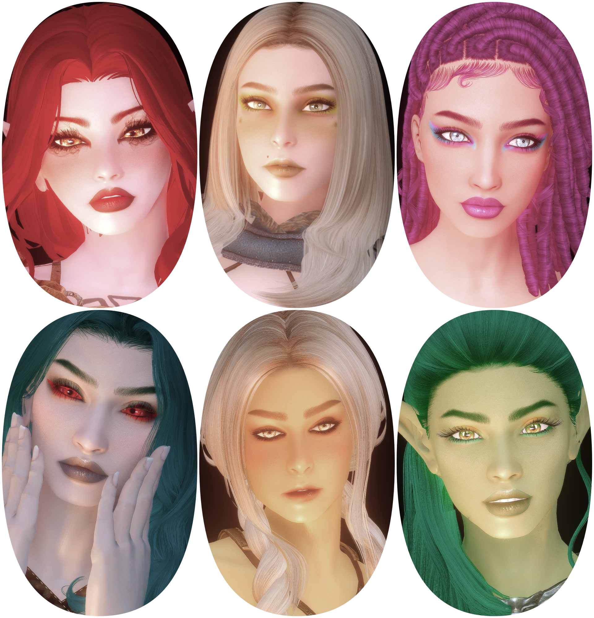 3BA Racemenu presets Pack 2024 - Regular Mods - LoversLab