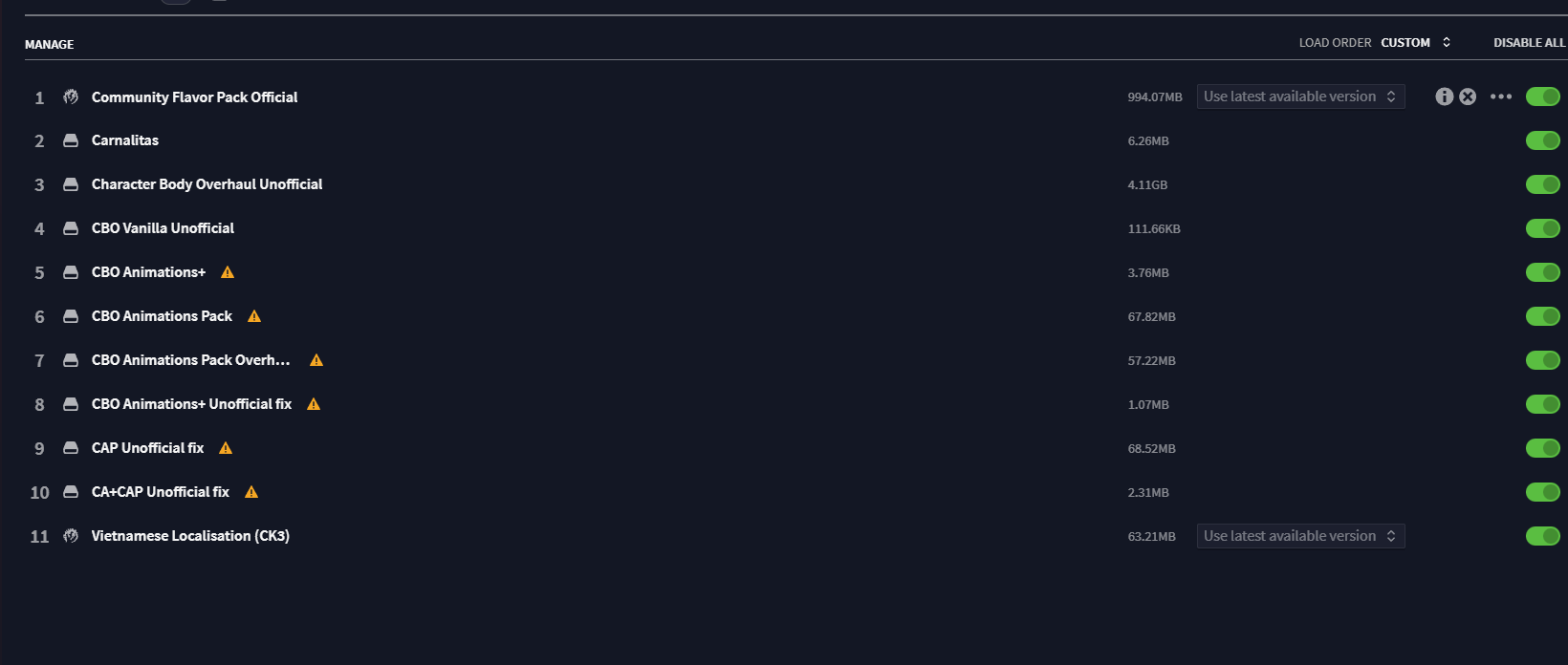 [mod] CBO Animations+ - Page 7 - Crusader Kings 3 - LoversLab