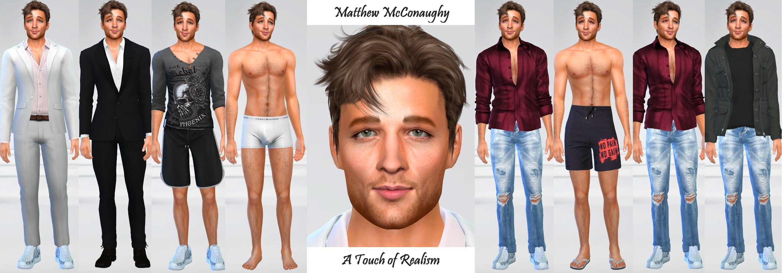Actor Matthew McConaughey! - The Sims 4 - Sims - LoversLab