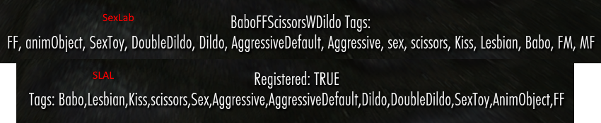 FF animations have FM/MF tags added to them - Skyrim Technical Support ...
