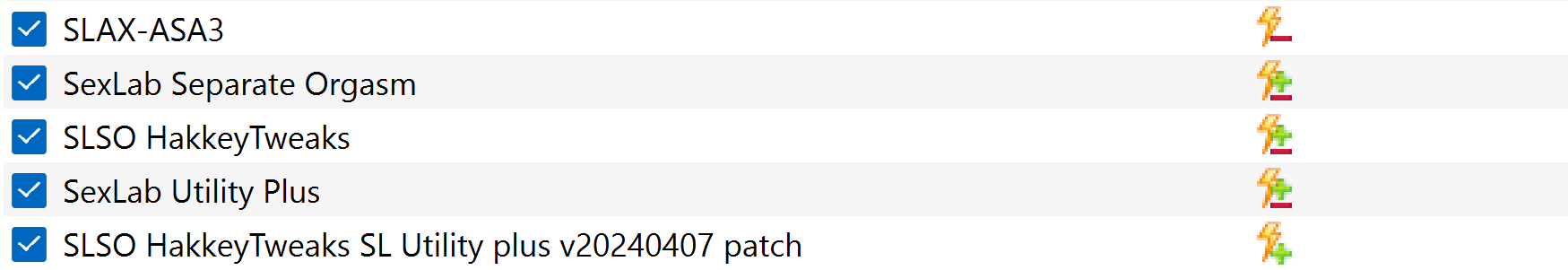 SLSO Hakkey's Tweaks (for Sexlab Separate Orgasms SE) - Page 3 ...