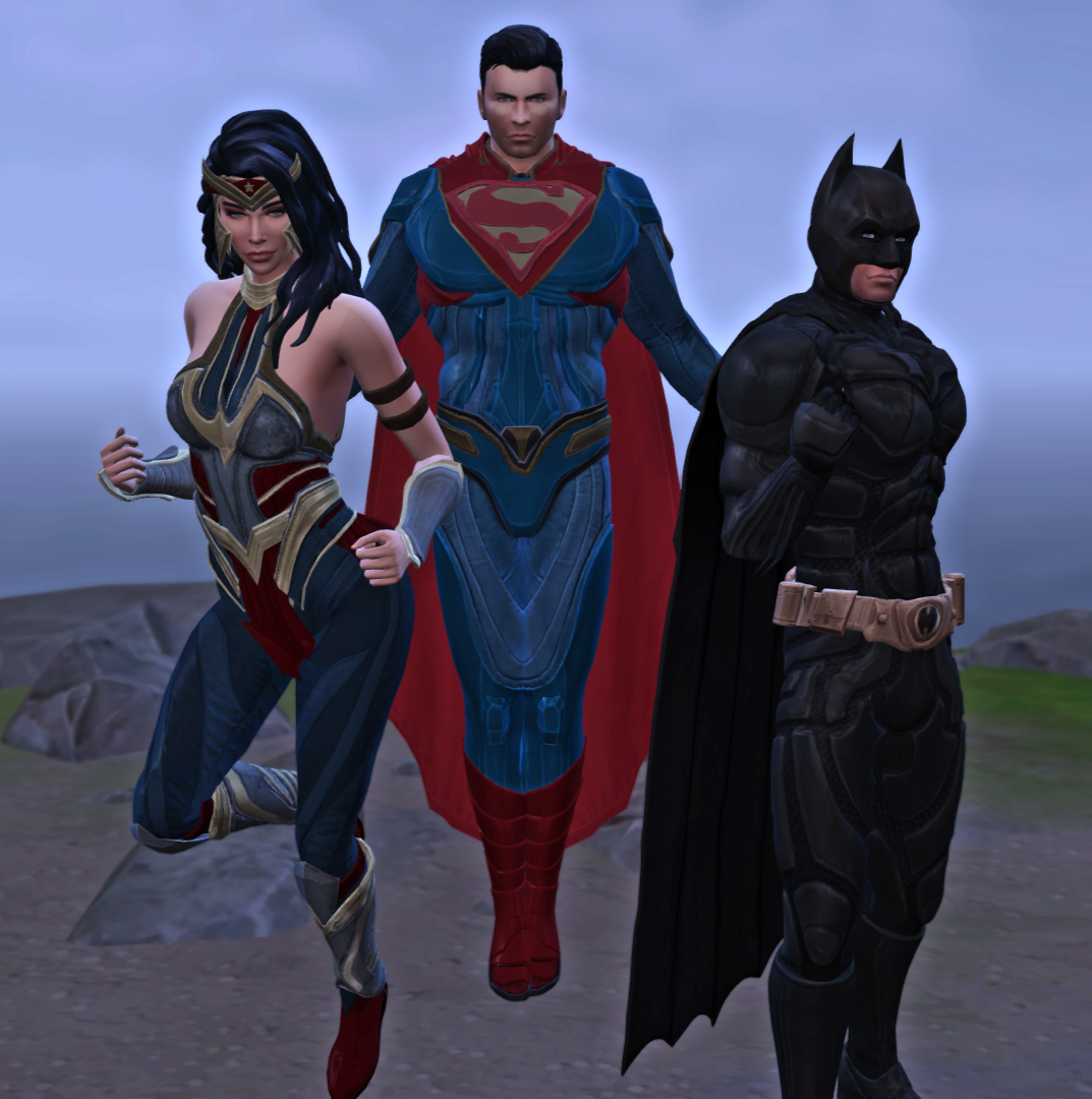 The DC Trinity - The Sims 4 - Sims - LoversLab