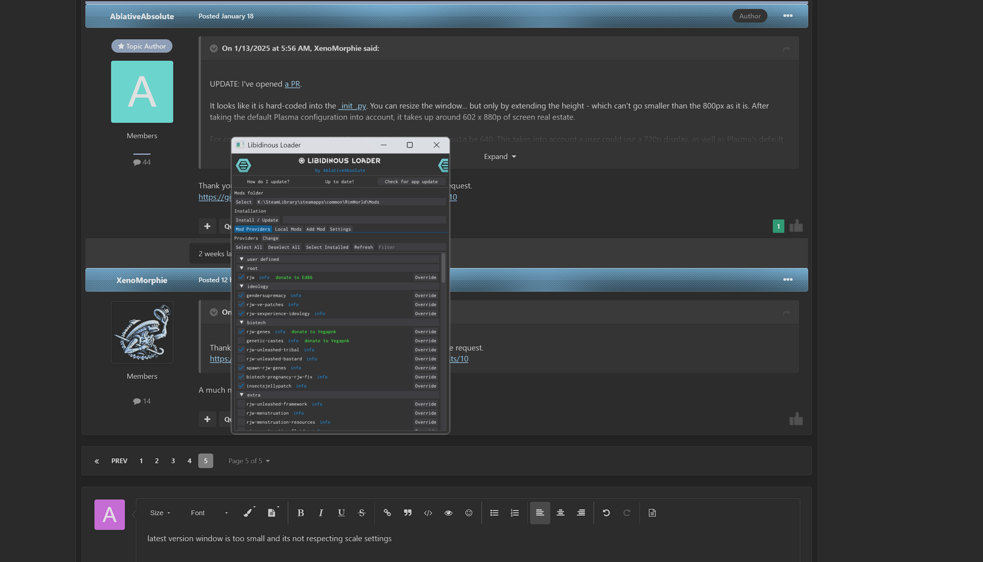Libidinous Loader - RJW mod loader and providers list (100+ mods ...