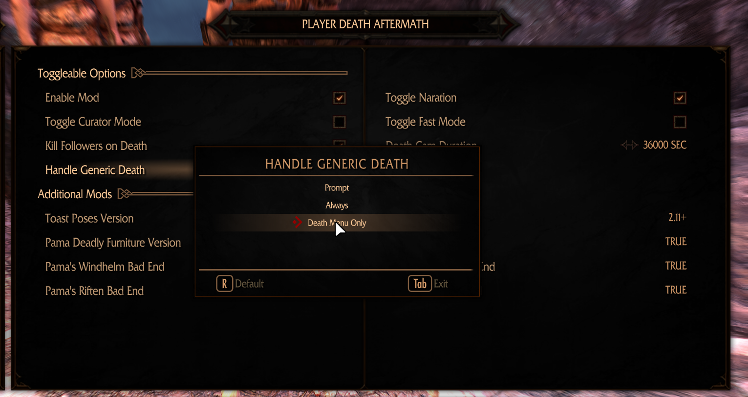 Player Death Aftermath (PDA) - Now OStim compatible - Page 34 ...