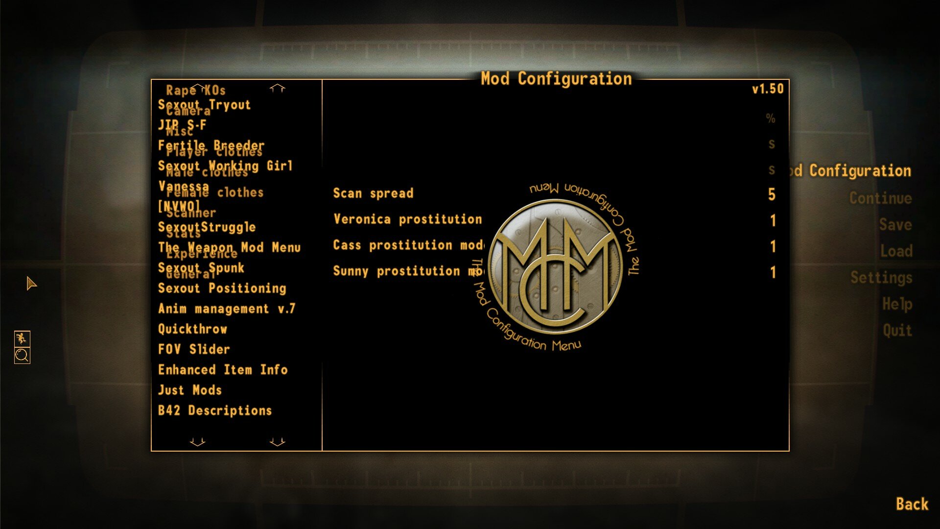 Need assistance figuring out why my MCM menu is jumbled up - Technical ...