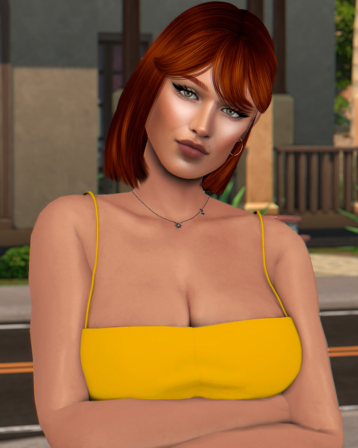 7Cupsbobatae - Katrina Caliente Townie Remaster Sim Download - The Sims 4 - Sims - LoversLab