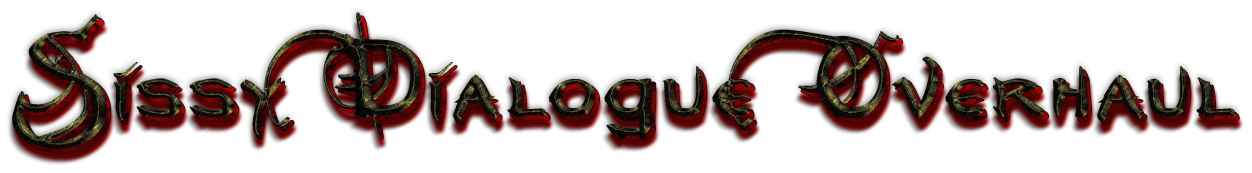 Sissy Dialogue Overhaul - Adult Mods - LoversLab