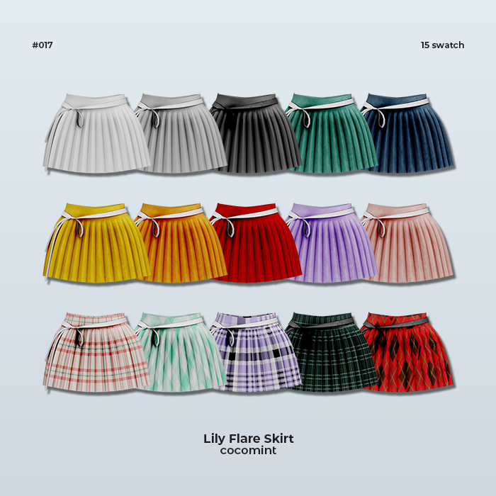 [cocomint] Lily Tie Set_Undressable - Clothing - LoversLab