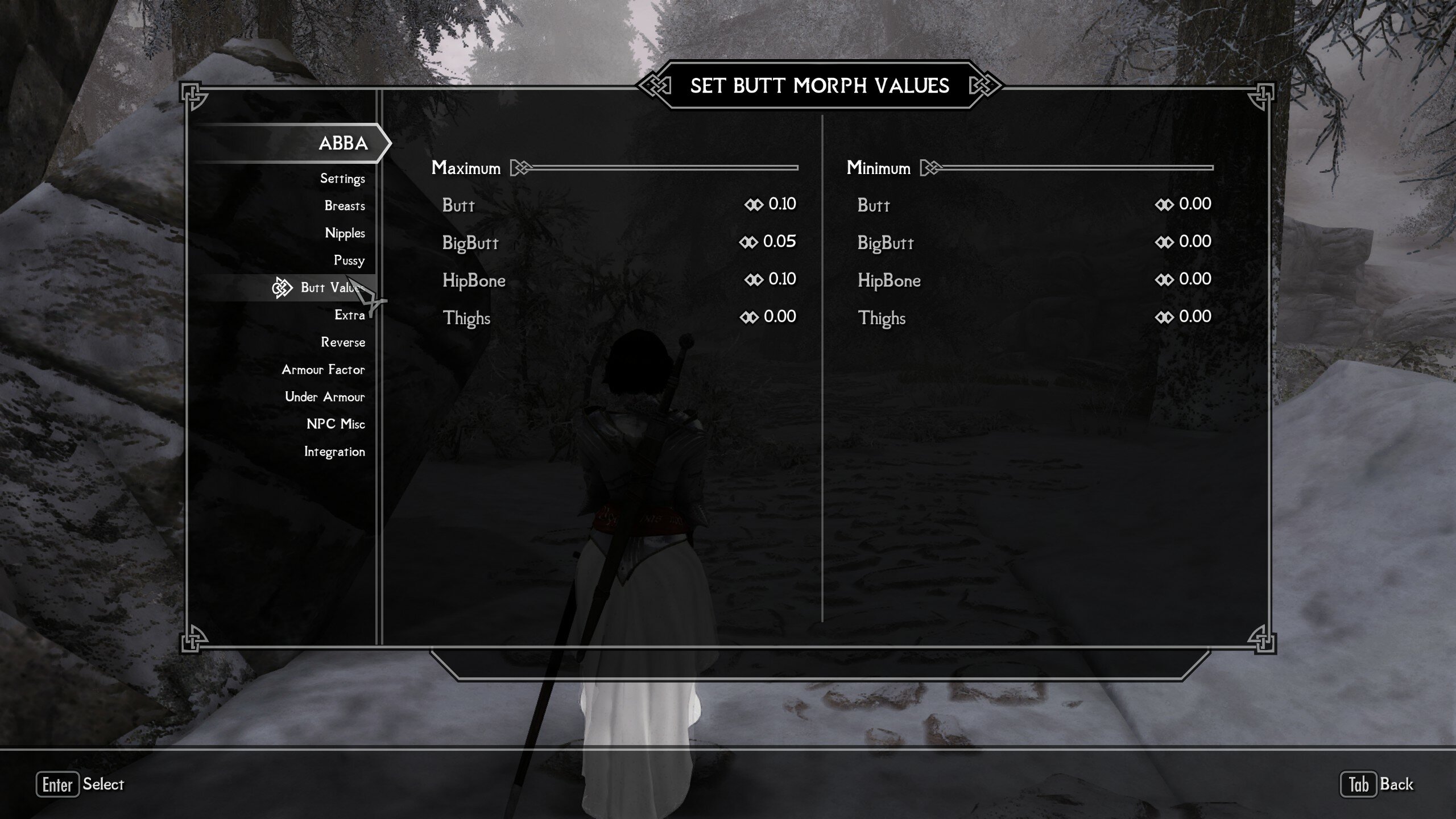 Bof's Bimbo Body - 3BA Bodyslide Presets + Bimbos of Skyrim Morphs ...