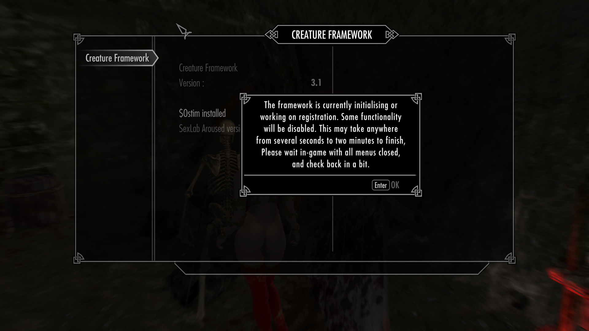 Creature framework - Technical Support - Skyrim: Special Edition - LoversLab