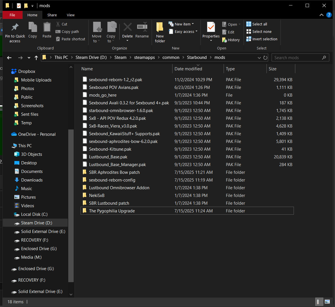 [mod] Sexbound - The Pygophilia Upgrade - Page 8 - Starbound - LoversLab