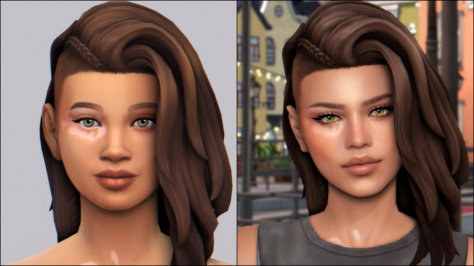 7Cupsbobatae - Freya Loden Townie Makeover Sim Download - The Sims 4 ...