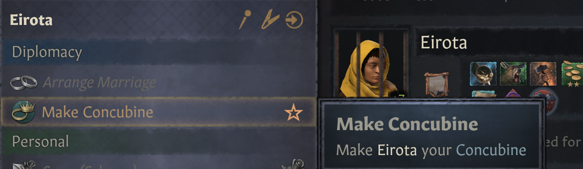 Dynamic Big Portrait with Slave Tab - Crusader Kings 3 - LoversLab