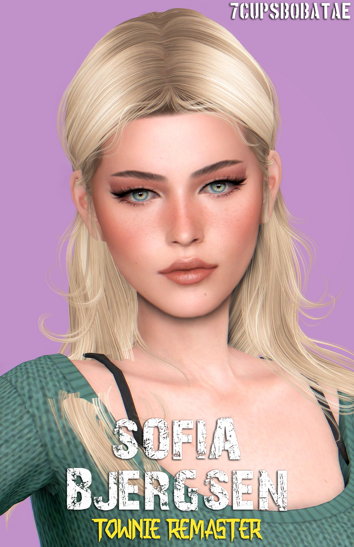 7Cupsbobatae - Sofia Bjergsen Townie Remaster Sim Download - The Sims 4 ...
