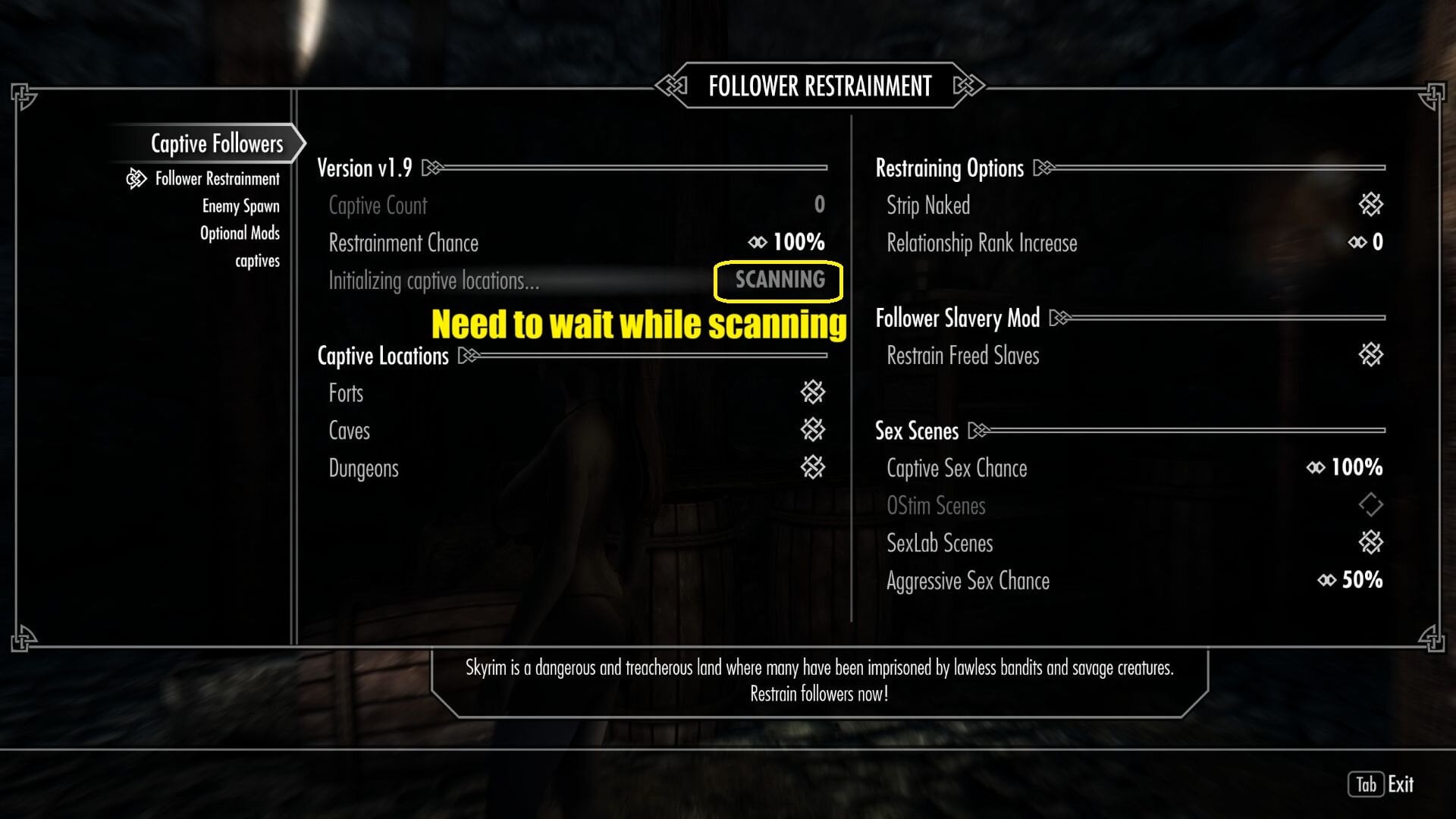 Captive Player - Page 9 - Downloads - Skyrim: Special Edition Adult ...