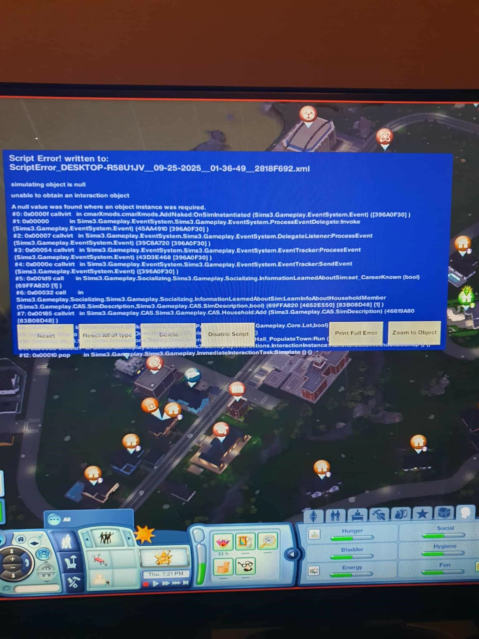 Script Error Please Help The Sims 3 Technical Support Loverslab