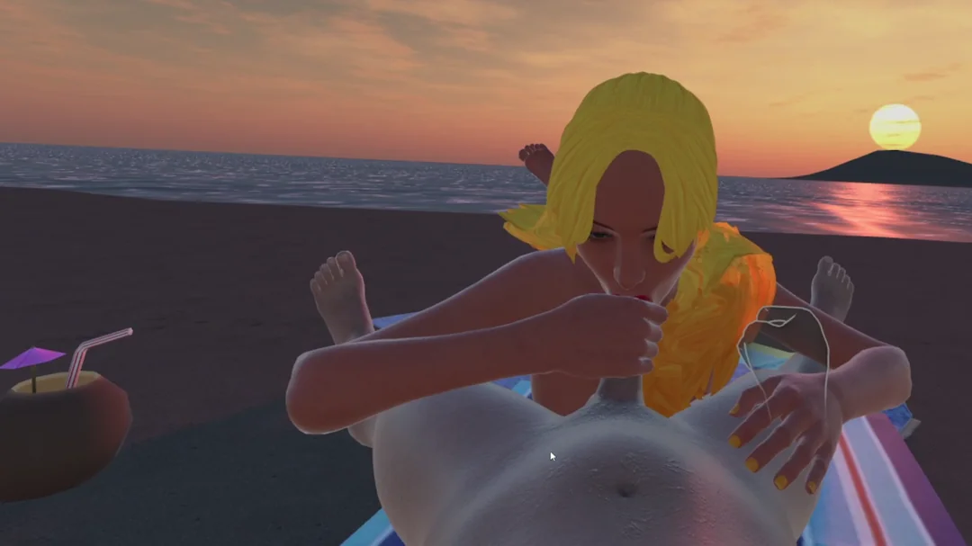 [patreon] My First Ever Game Beach Blow A Customizable Vr Blowjob