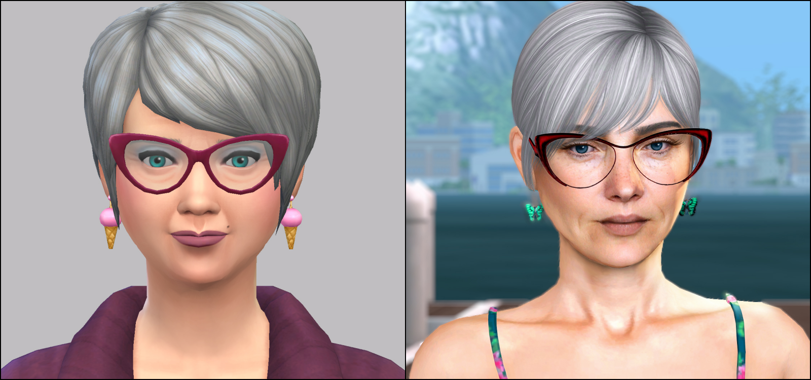 7Cupsbobatae - Eleanor Sullivan Townie Makeover Sim Download - The Sims ...