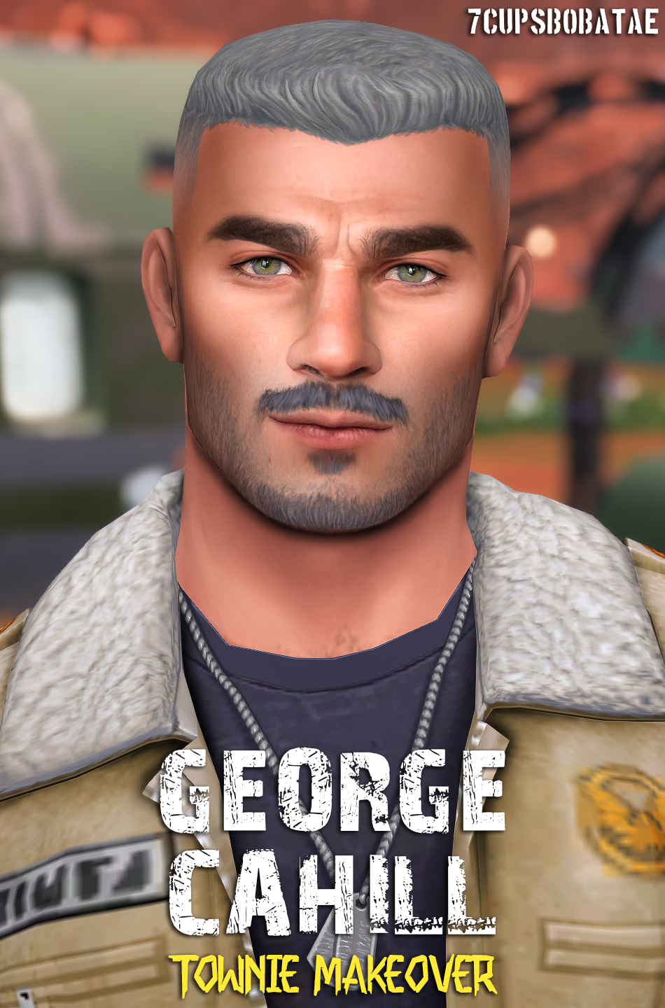 7Cupsbobatae - George Cahill Townie Makeover Sim Download - The Sims 4 ...