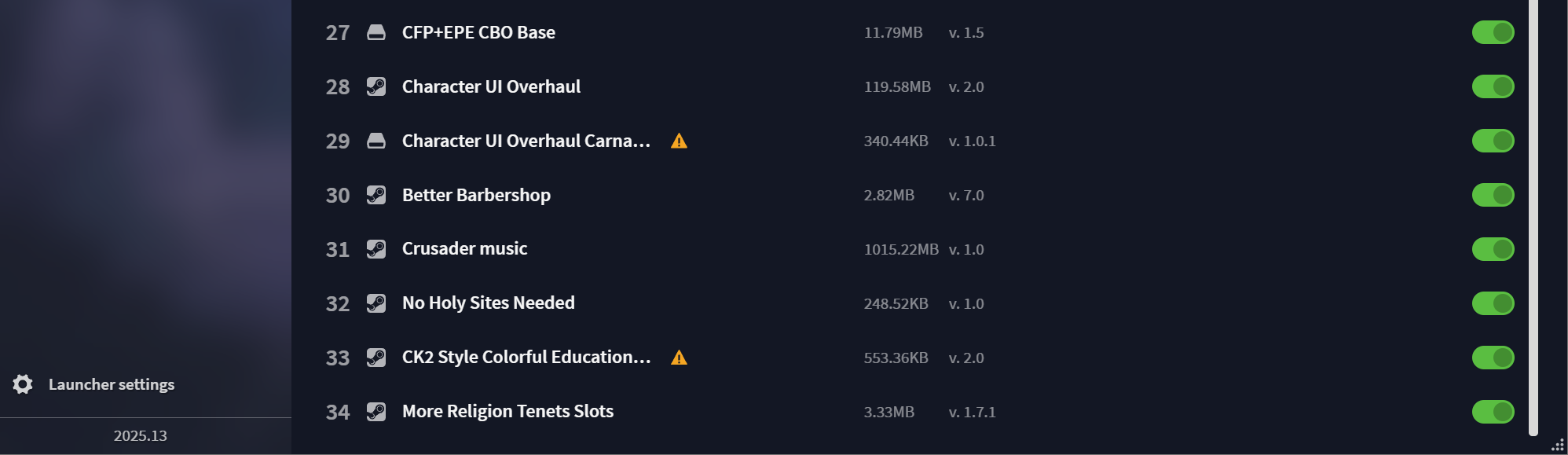 [mod] CBO Unofficial - Page 121 - Crusader Kings 3 - LoversLab