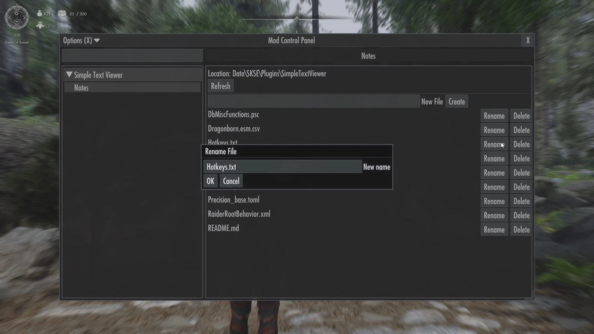 Simple Text Viewer - Create Open Edit Delete Text Files In-Game - SKSE ...