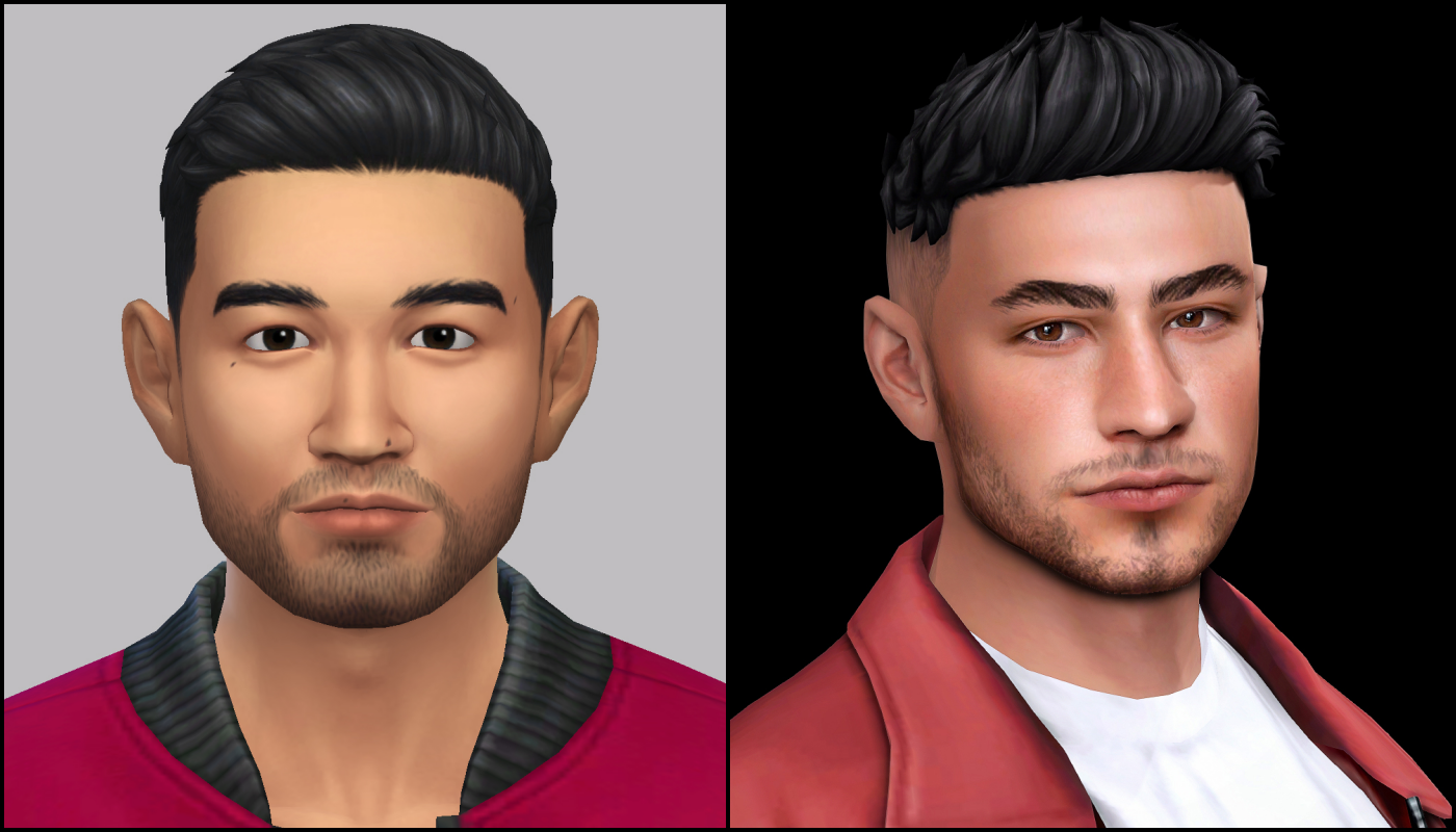 7Cupsbobatae - Carlos Lopez Townie Makeover Sim Download - The Sims 4 ...